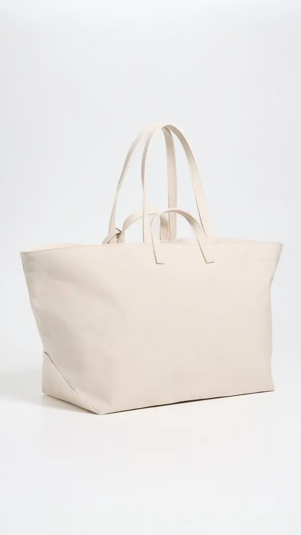 A.p.c. Le Drummer Canvas Tote Bag - Ecru