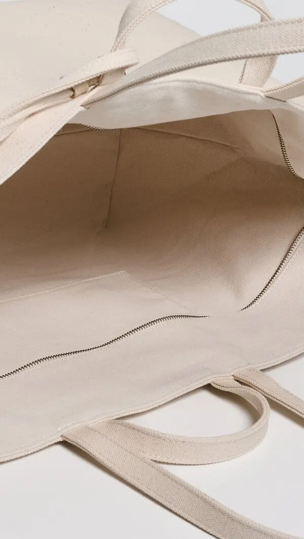 A.p.c. Le Drummer Canvas Tote Bag - Ecru