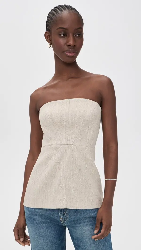 A.emery Lovett Top - Bone