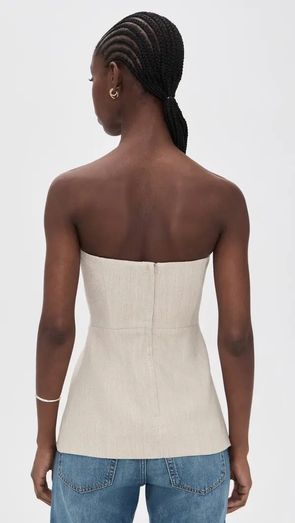 A.emery Lovett Top - Bone