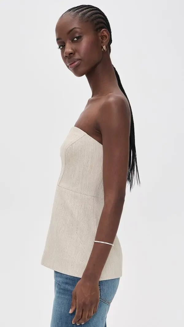 A.emery Lovett Top - Bone