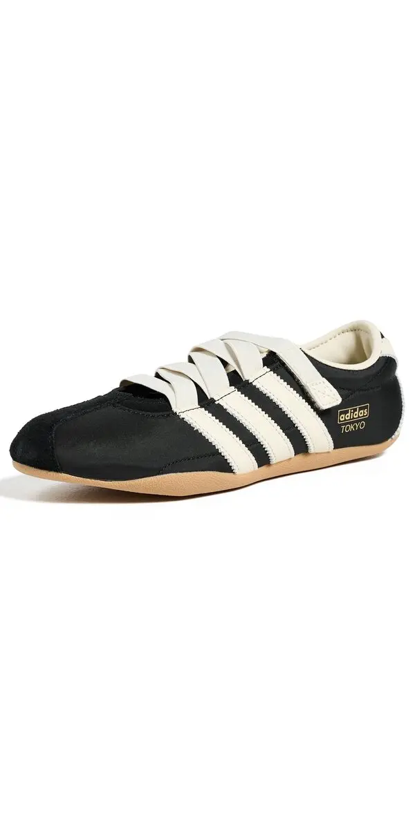 Adidas Tokyo Lifestyle Sneakers - Core Black/cream White/gold