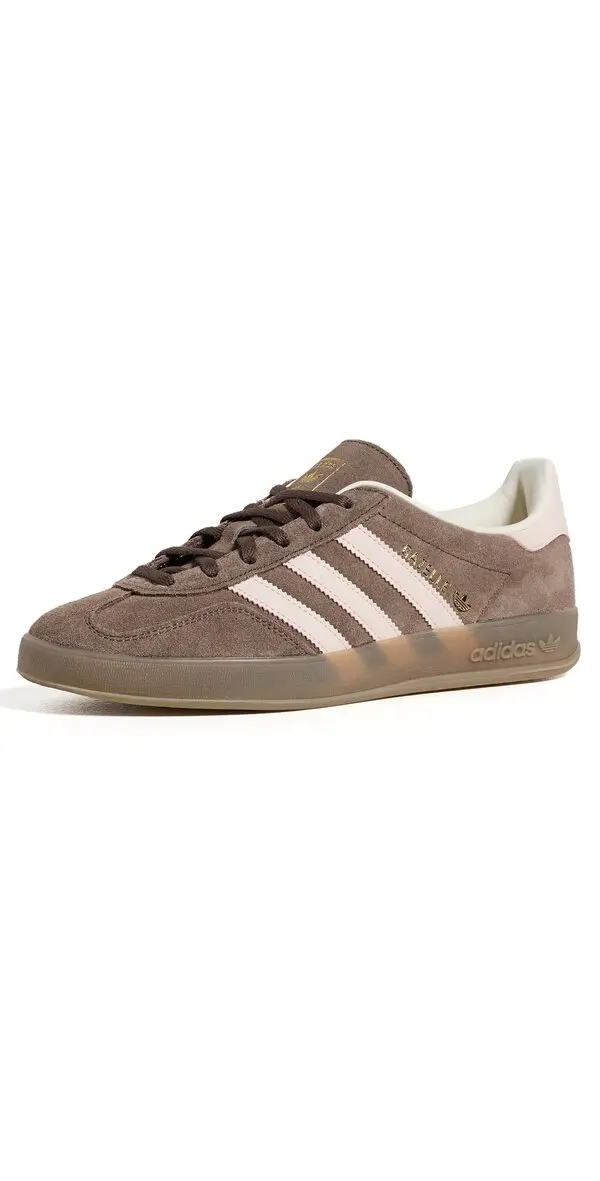 Adidas Gazelle Indoor Sneakers - Earth Strata/wonder Qtz/gum 5