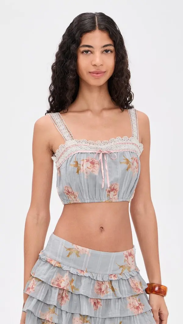 LoveShackFancy Broca Top