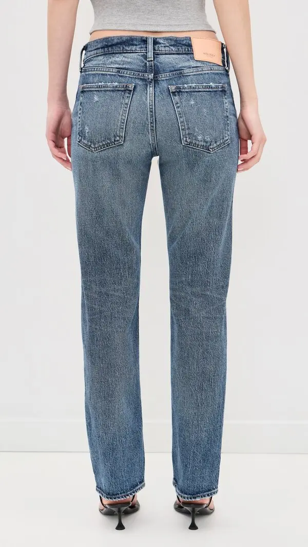 Moussy Vintage Slim Straight Jeans