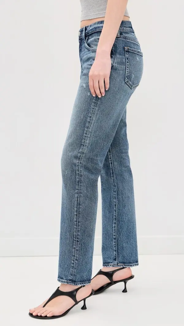 Moussy Vintage Slim Straight Jeans