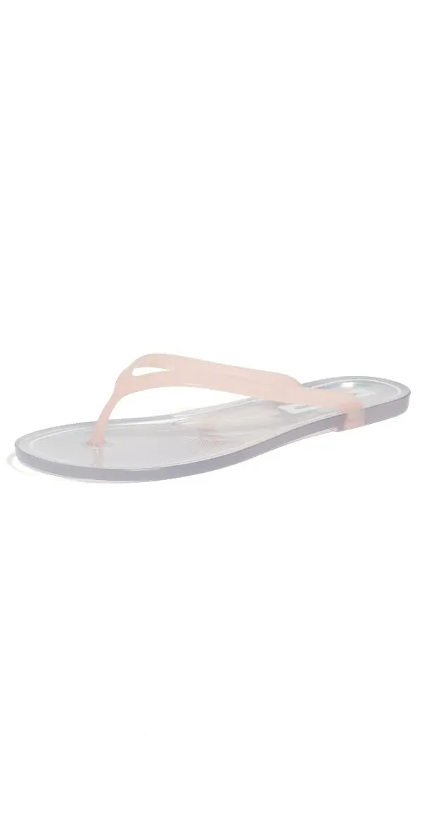 Christopher Esber Jo Jelly Flip Flops - Clear/powder
