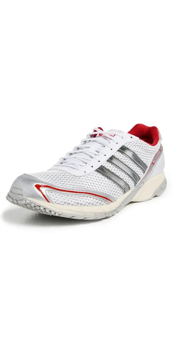 Adidas Adizero Adios Og Sneakers - Silver Met/core Black/scarlet