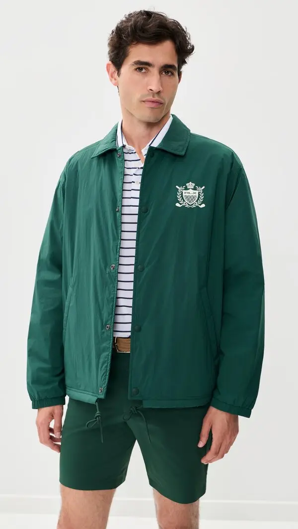 Rlx Ralph Lauren Lightweight Stretch Nylon Jacket