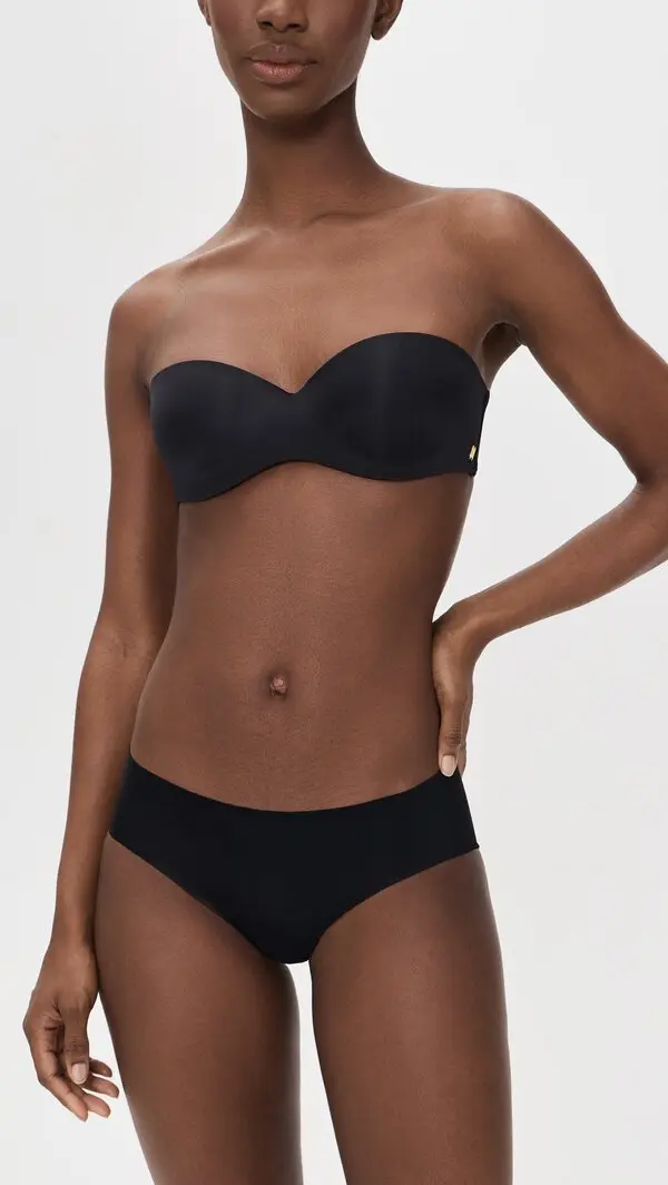 Cosabella Lisciante Strapless Bra - Black