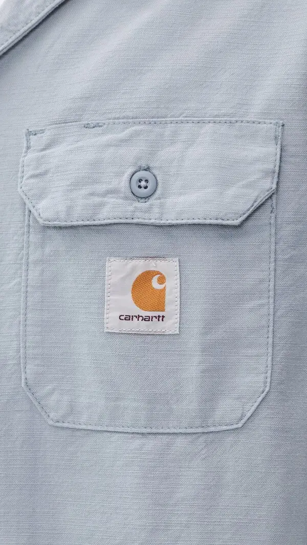 Carhartt Work In Progress Long Sleeve Kelsey Shirt - Mirror