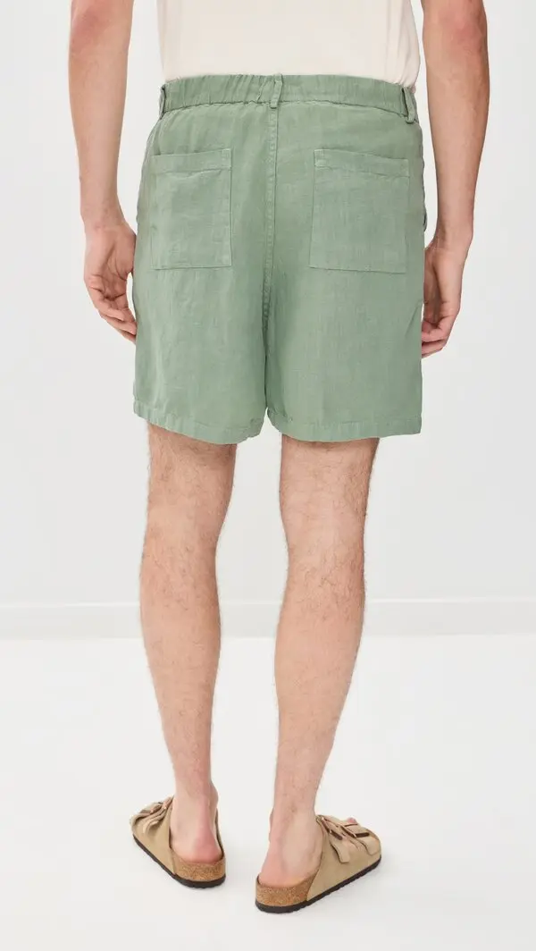 BATHER Linen Leisure Shorts