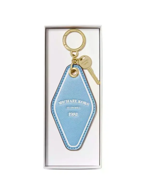 Michael Kors Diamond-shaped Key Charm - Blue