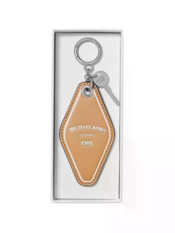 Michael Kors Hotel Key Charm - Brown