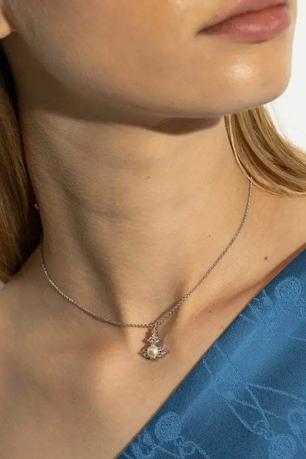 VIVIENNE WESTWOOD Necklace With Logo Pendant