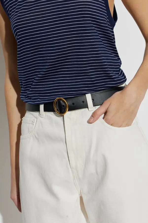 AMI Paris Leather Belt