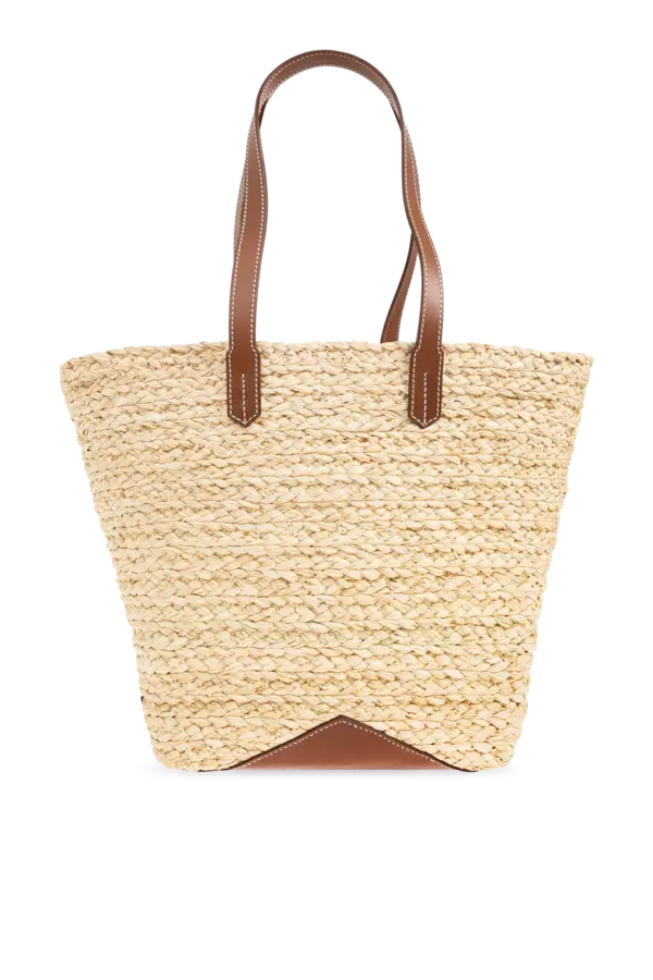 LANVIN Catch Medium Shopper Bag - Brown