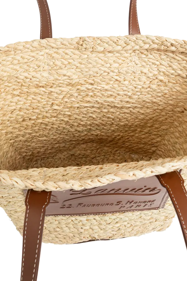 LANVIN Catch Medium Shopper Bag - Brown