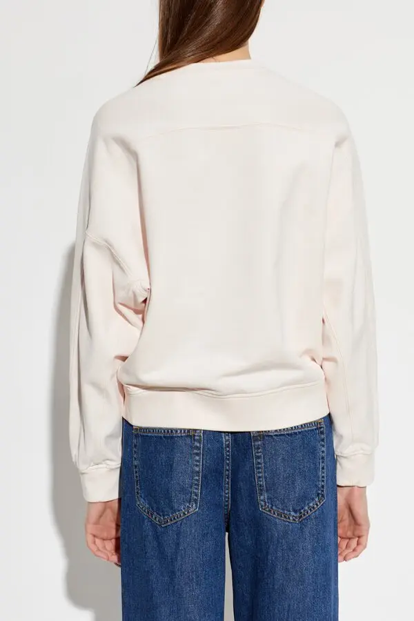 Maison Kitsuné Sweatshirt With Pockets - Pink