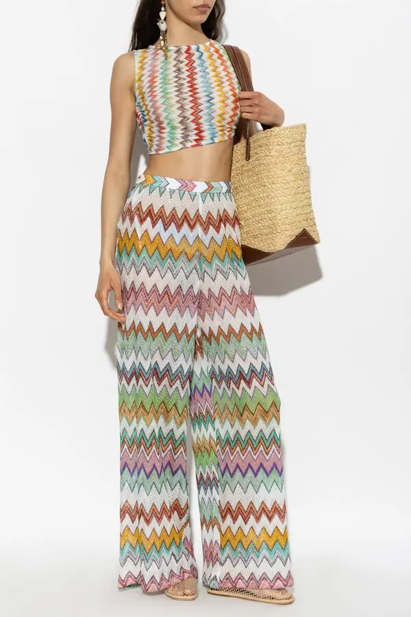 Missoni Patterned Top With Lurex Thread