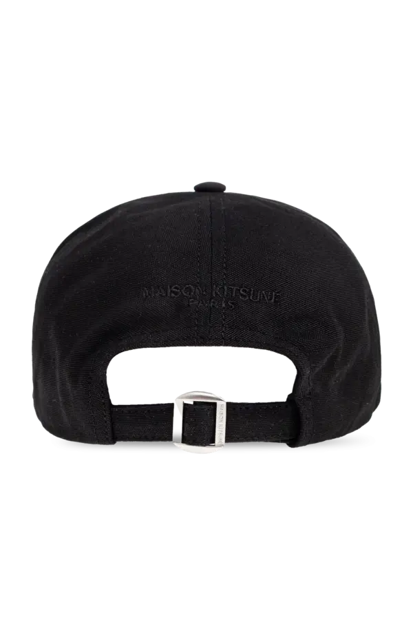 Maison Kitsuné Baseball Cap - Black