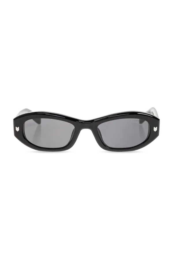 Maison Kitsuné X A. Society Sunglasses - Black