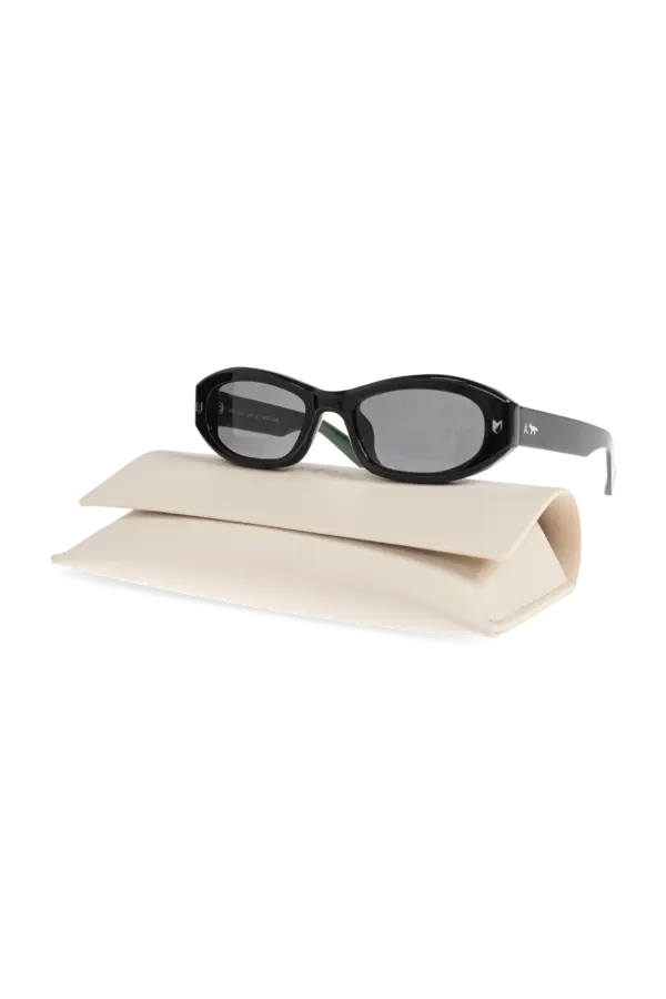 Maison Kitsuné X A. Society Sunglasses - Black