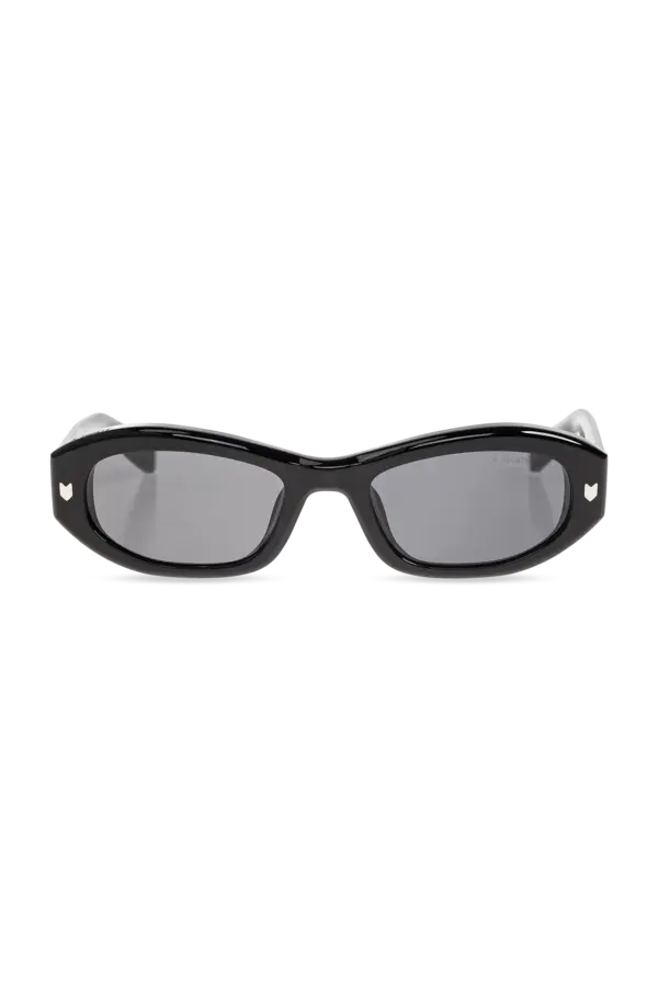 Maison Kitsuné X A. Society Sunglasses - Black