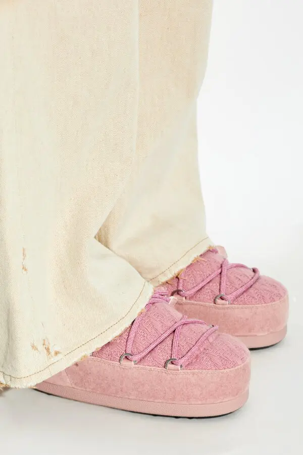 Moon Boot Icon Space Racing Shoes - Pink