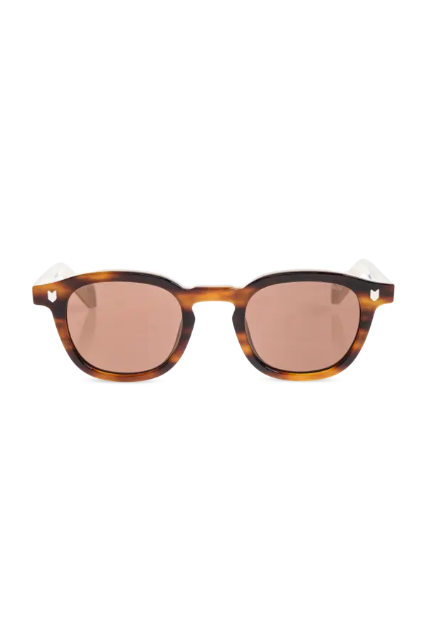 Maison Kitsuné X A. Society Tortoiseshell Sunglasses - Brown