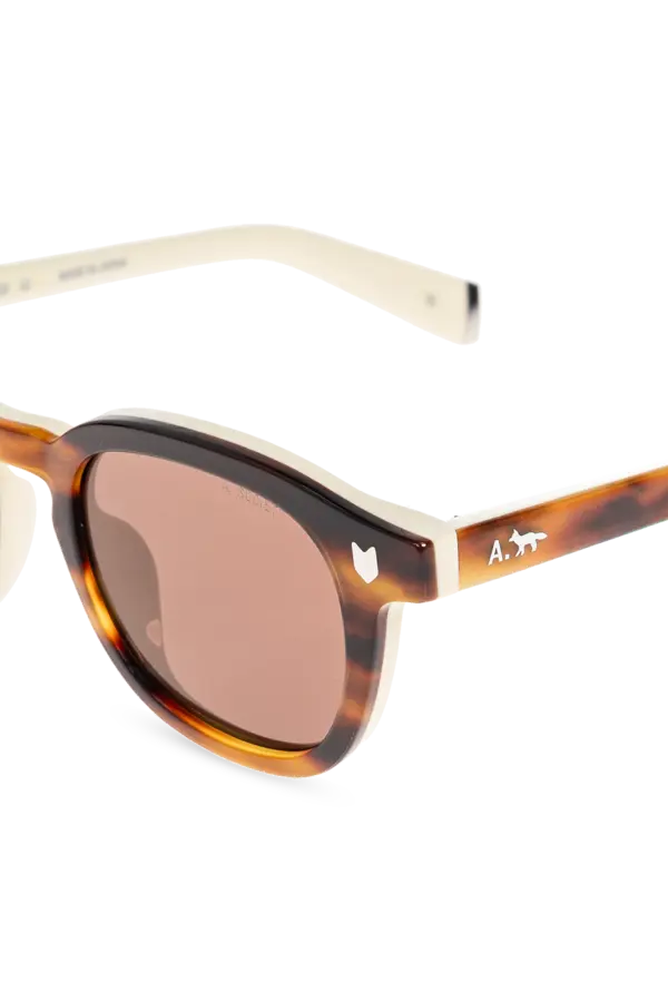 Maison Kitsuné X A. Society Tortoiseshell Sunglasses