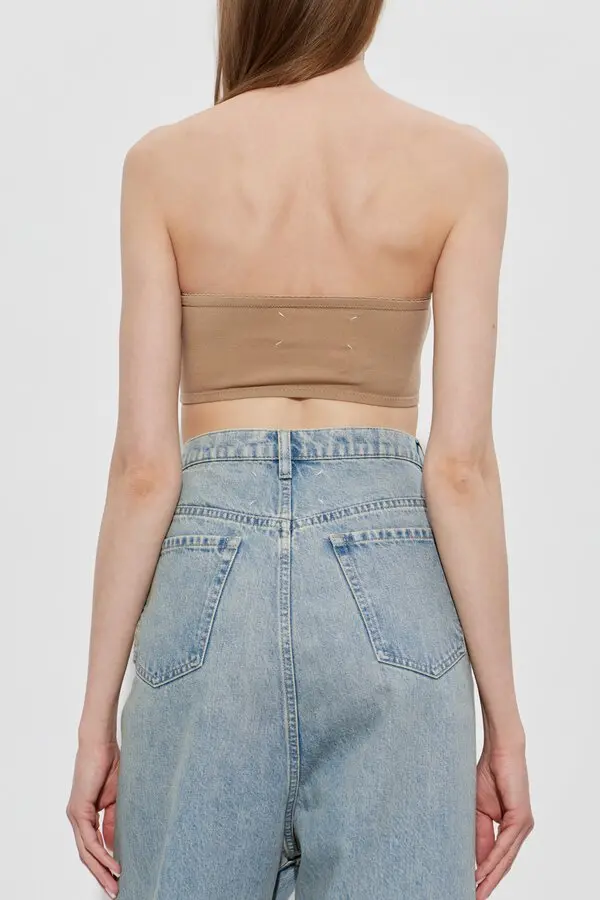 MAISON MARGIELA Short Top - Beige