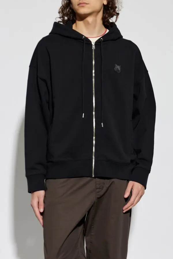 Maison Kitsuné Hooded Sweatshirt - Black