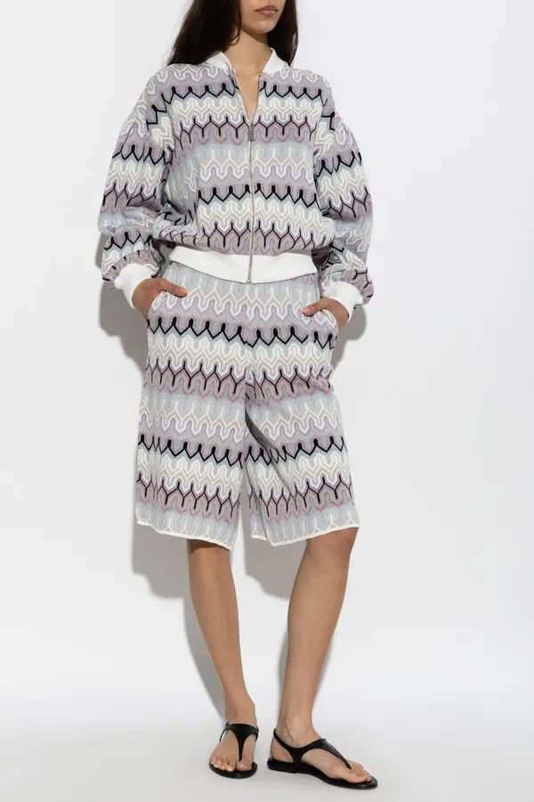 AKEP Lurex Thread Cardigan