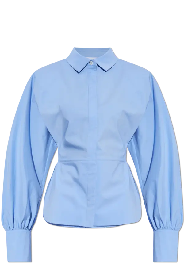 IRO PARIS Nacira Button Down Shirt - Blue