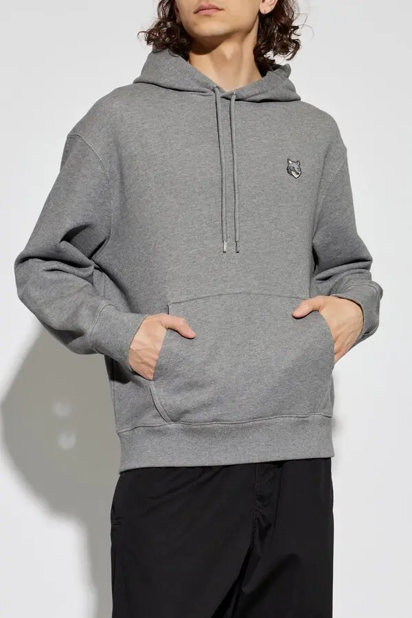 Maison Kitsuné Hooded Sweatshirt - Grey