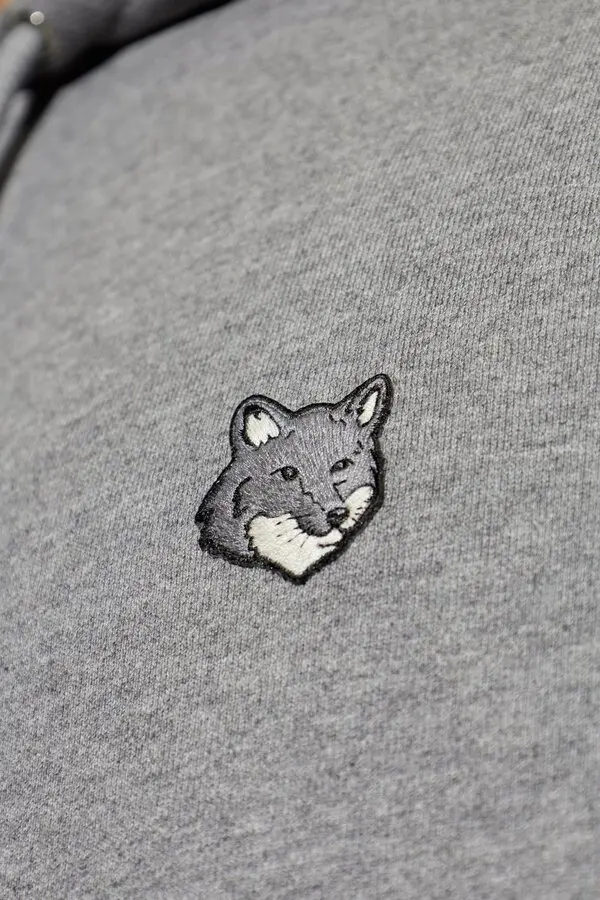 Maison Kitsuné Hooded Sweatshirt - Grey