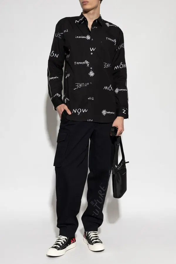 Comme Des Garçons Shirt With Print - Black
