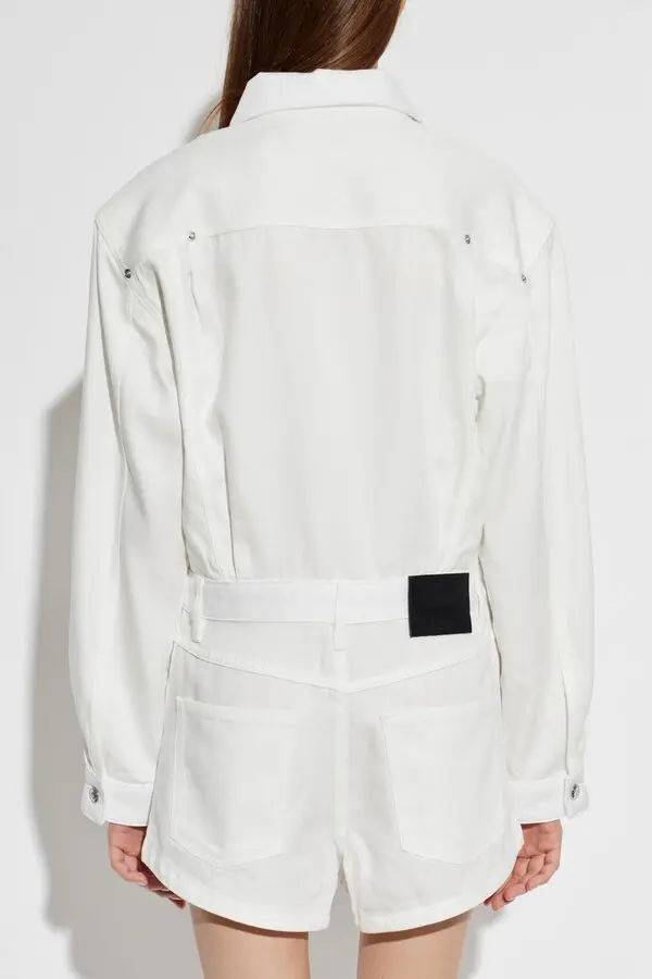IRO PARIS Denim Jumpsuit - White