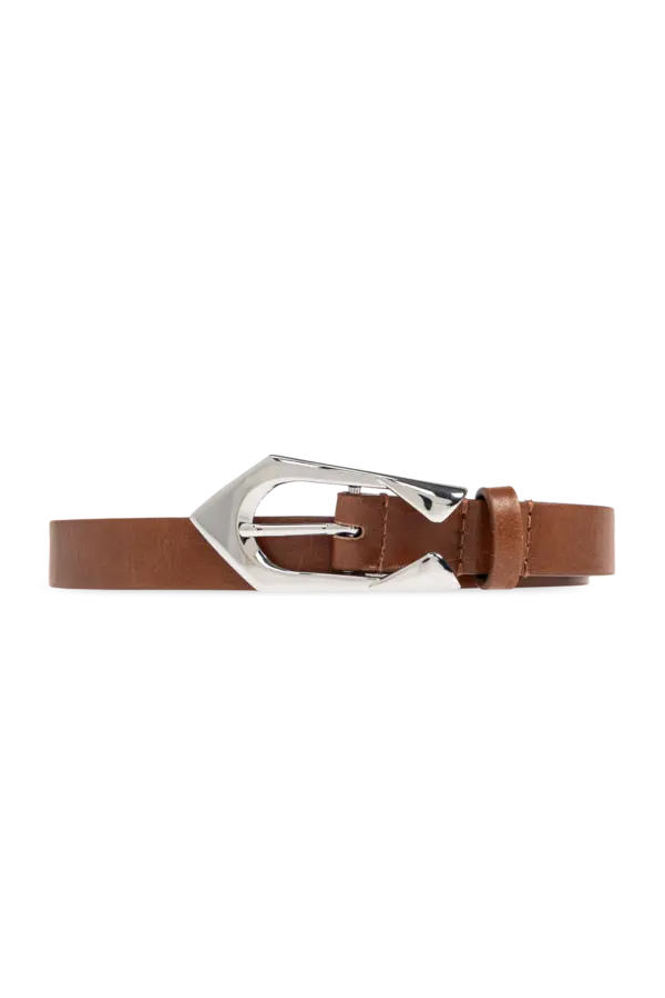 IRO PARIS Leather Cuff Belt - Brown