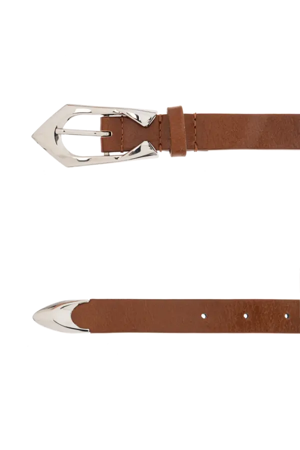 IRO PARIS Leather Cuff Belt - Brown