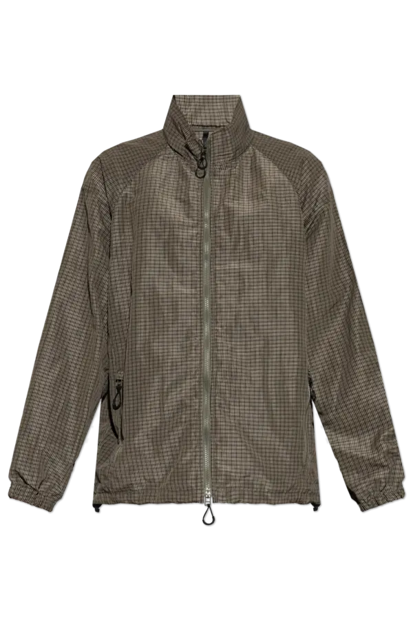 Comme Des Garçons Plaid Pattern Jacket - Brown