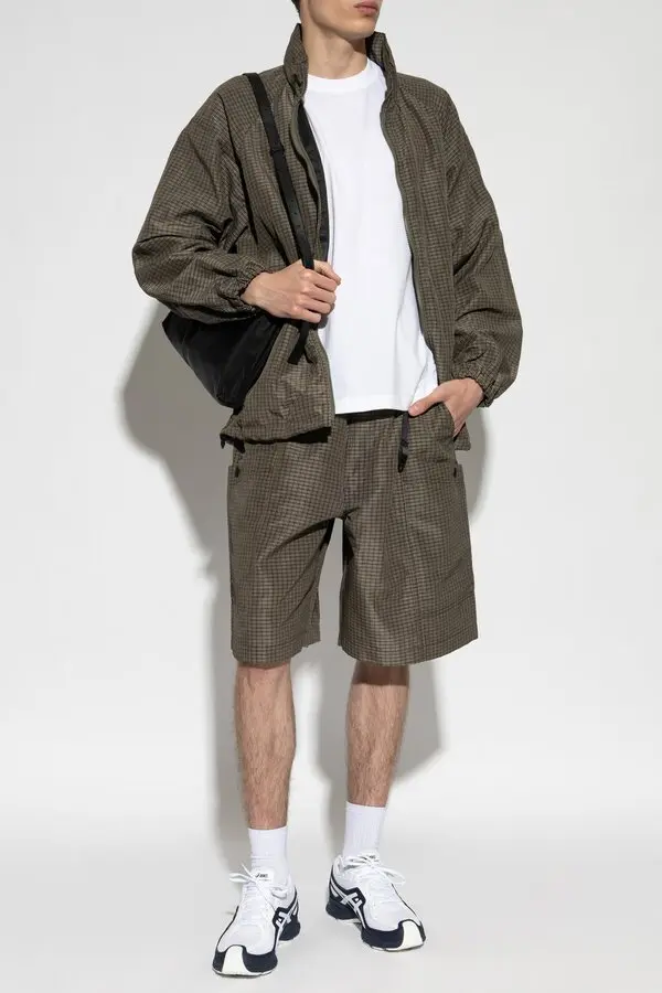 Comme Des Garçons Plaid Pattern Jacket