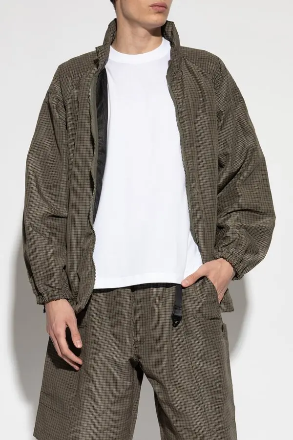 Comme Des Garçons Plaid Pattern Jacket