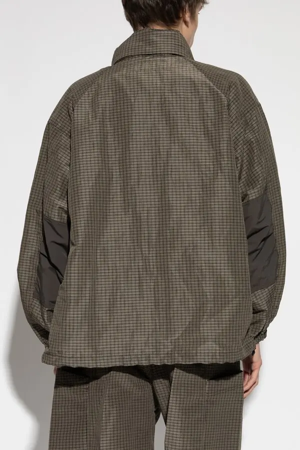 Comme Des Garçons Plaid Pattern Jacket