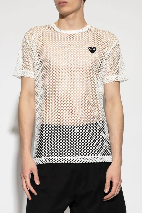 Play Comme Des Garcon Transparent T-shirt