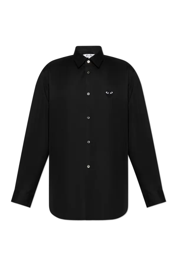 Play Comme Des Garcon Shirt With Patch