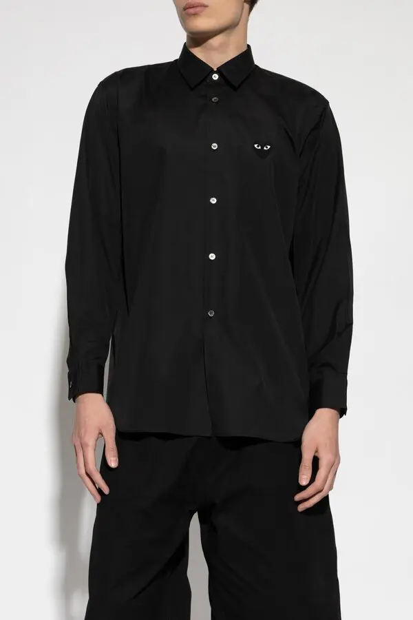 Play Comme Des Garcon Shirt With Patch