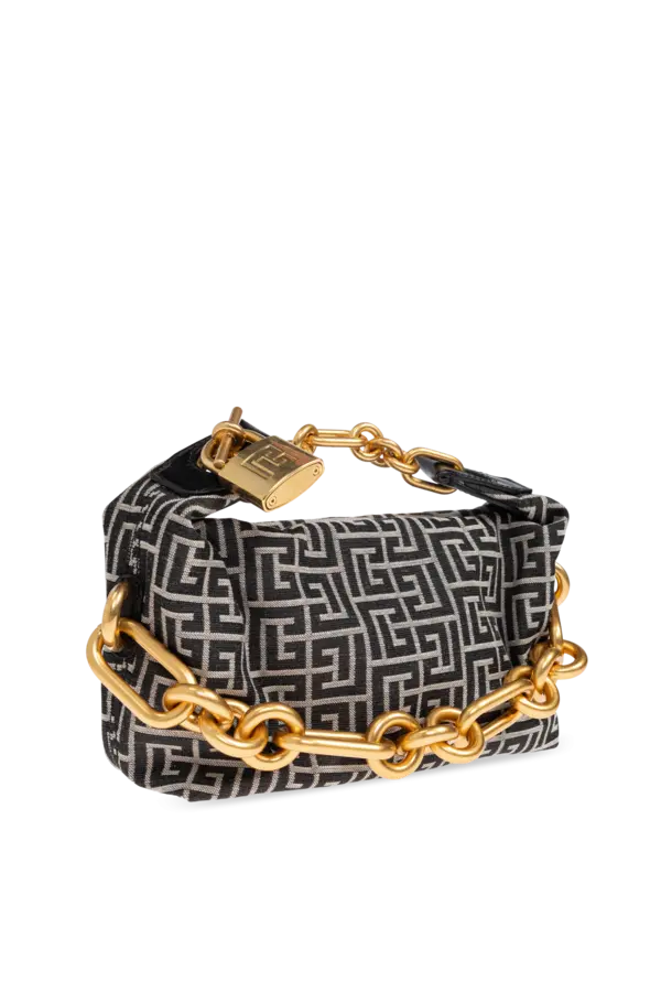 Balmain Sync Mini Handbag - Black