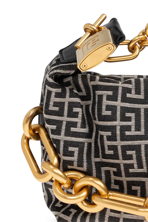 Balmain Sync Mini Handbag - Black